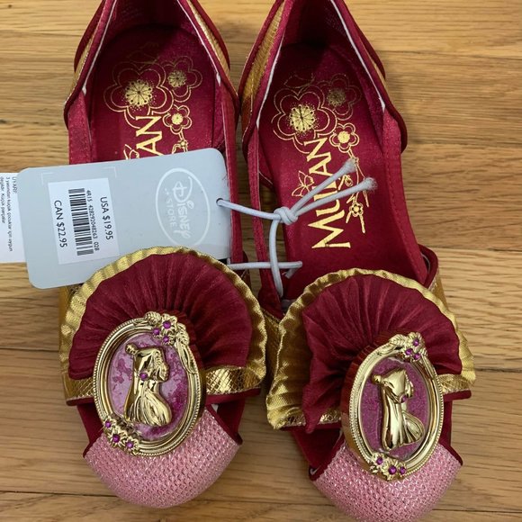 Disney | Shoes | Nwt Disney Mulan Dress Up Shoes | Poshmark